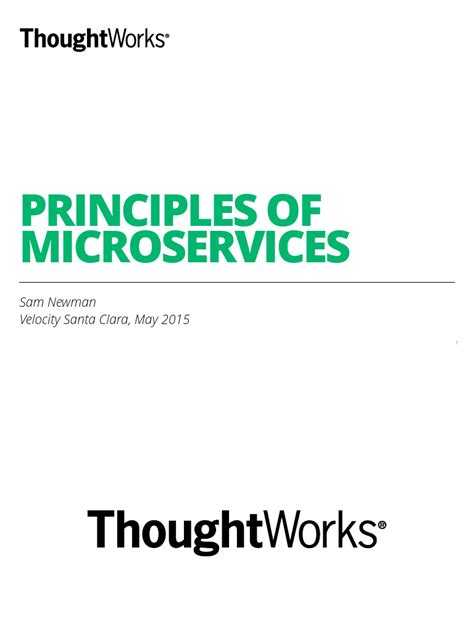 Principles Os Uservices Pdf Automation Computing