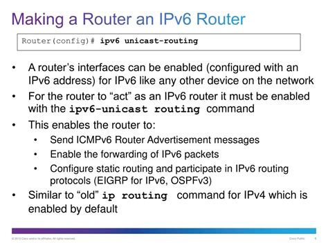 ppt ipv6 routing powerpoint presentation free download id 2486148