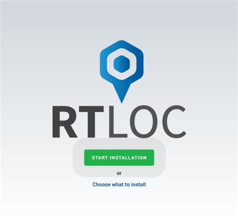 App Installation RTLOC Documentation App Installation RTLOC Documentation
