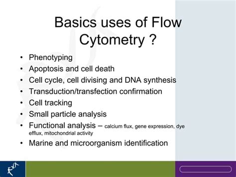 Introduction To Flow Cytometry