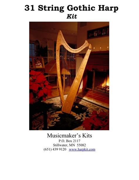 31 String Gothic Harp Musicmakers