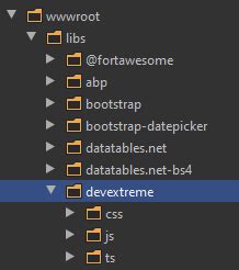 Using DevExtreme Components With The ABP Framework ABP IO
