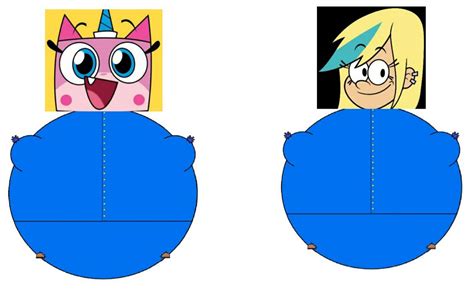 Unikitty And Sam Sharp Half Blueberry Inflation By Unikittyfanest2006
