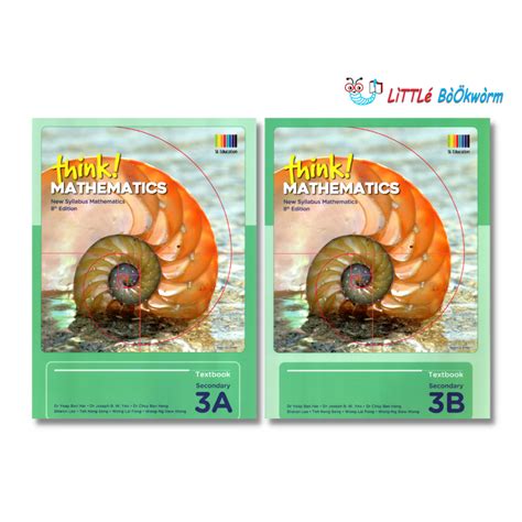 Jual Think Mathematics Textbook Secondary 3a 3b Shopee Indonesia