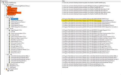 Solved Creating An Executable Exe Missing External Functions Ni