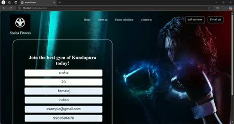 Webdevelopment Html Css Javascript Webdesign Fitness Gymwebsite