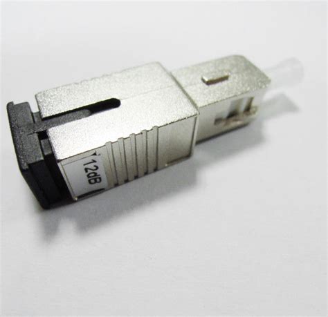 female to male fiber optic attenuator sc upc singlemode 1db 15db