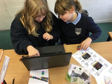 Guppy Class Microbits St Johns Primary School
