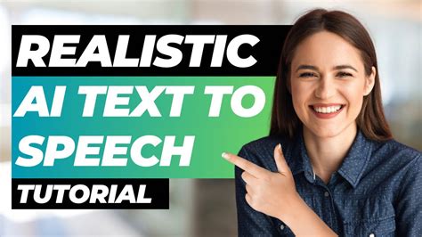 Most Realistic Text To Speech AI (Tutorial) - YouTube