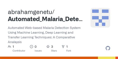 Github Abrahamgenetuautomatedmalariadetectionsystem Automated