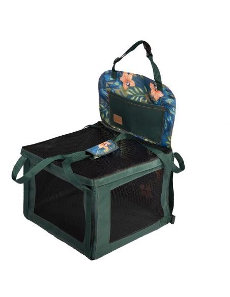 מנשא מושב הסעה בוסטר סגור לכלב קטן במושב הקדמי ברכב Bebobi Ero