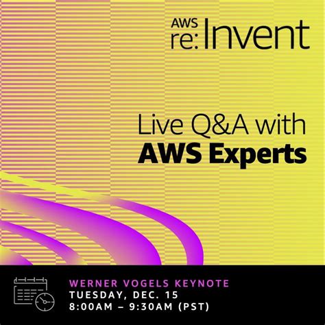 Amazon Web Services Aws On Linkedin Aws Reinvent