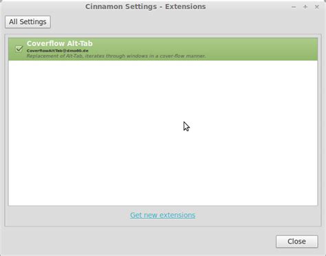 Coverflow Alttab Extension For Cinnamon Desktop Linux Mint Sudobits Blog