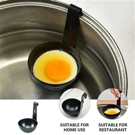Easy Use Poached Boiling Utensils Tools Egg Cooker Spoon Boiled Holder