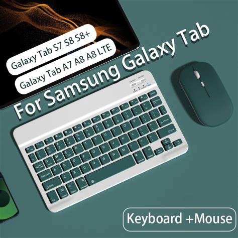 Bluetooth Keyboard For Samsung Galaxy Tab A8 A7 Lte S8 Ultra S8 Tablet