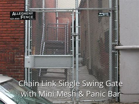 Pittsburgh Industrial Chain Link Fencing Allegheny Fence