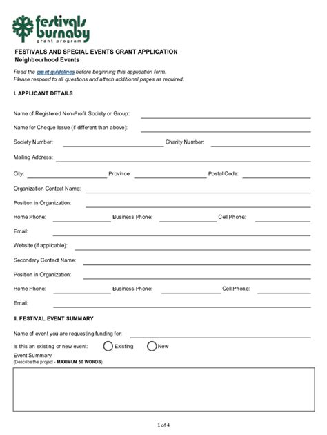 Fillable Online Flagship Event Funding Application Form Fax Email Print
