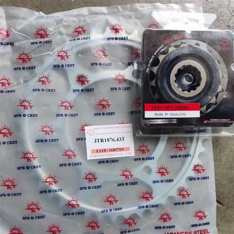 Jt Sprocket Yamaha Mt07 Mt09 Tracer Tracer Gt Shopee Malaysia