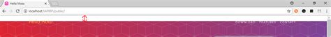 Css White Space Overshadowing The Bootstrap Navbar Stack Overflow