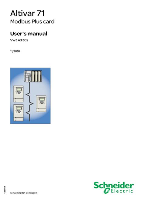 Schneider Electric Modbus Plus User Guide Manualzz