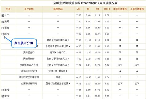 灵活的折叠报表展现