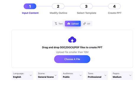 pdf to ppt converter convert pdf to powerpoint with ai