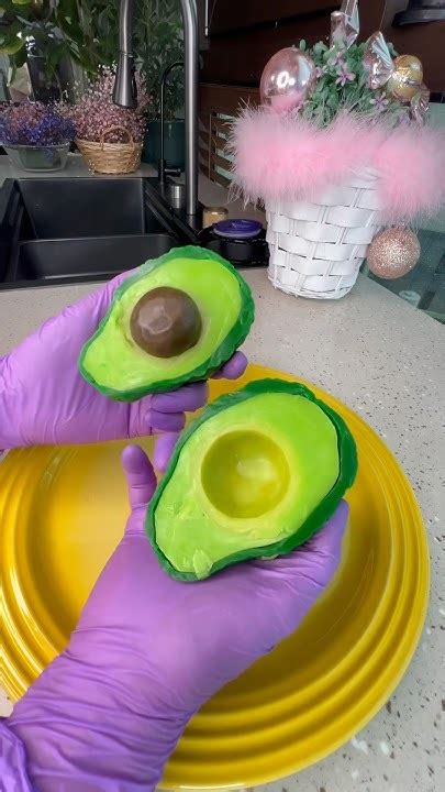 아보카도비누 씨빼기🥑 청담언니 요리하는메이크업아티스트 Shorts Youtube