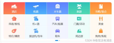 携程网移动端首页制作（html5 css3） 携程移动端代码实现 csdn博客