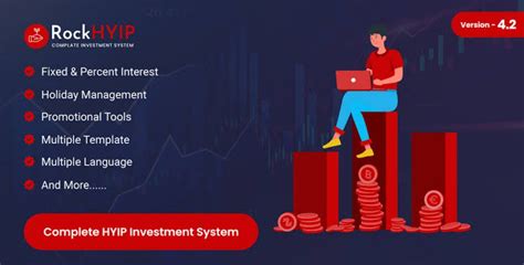 Rockhyip Complete Hyip Investment Script Version 4 2 Ready Made Script And Software Loved By 9