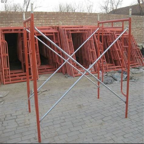 Red Aluminium H Frame Scaffolding At ₹ 4200set In Bengaluru Id
