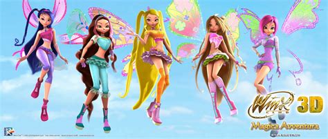 Poster Rezolutie Mare Winx Club 3d Magic Adventure 2010 Poster 5