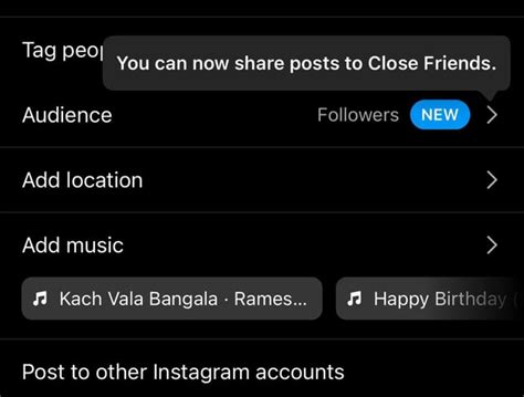 What’s your take on sharing posts and reels with close friends ? : r/Instagram