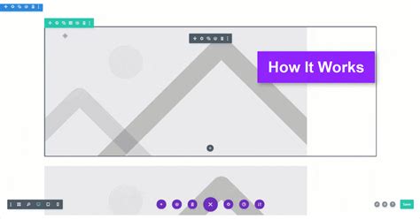 how to make a slider using divi sections or rows that you design as