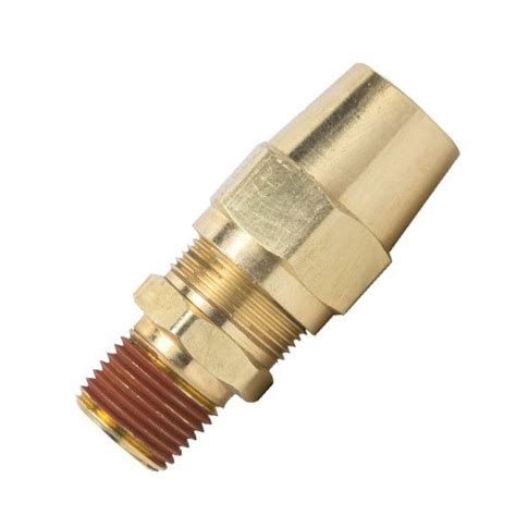 Dot Brass Male Connector Air Brake Copper Tube Fittings