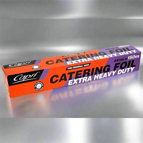 Extra Heavy Duty Aluminum Catering Foil Roll 44cm X 150 Meter Packware