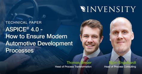 Aspice® 4 0 Ensure Modern Automotive Development Processes Invensity