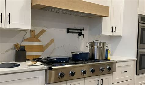 Solid Slab Backsplash Elevating Kitchen Design With Seamless Elegance