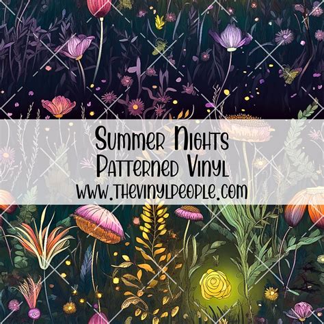 Summer Nights Patterned Vinyl Thevinylpeople