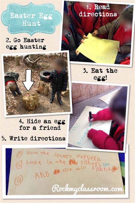 Eyfs Easter Egg Hunt Writing Easter Egg Hunt Egg Hunt Easter Egg
