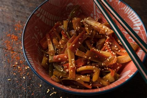 Stir Fried Parsnip And Carrot Kinpira Recipe The Washington Post