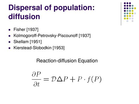 Ppt Reaction Diffusion Models With Allee Effects Powerpoint Presentation Id4503955