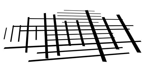 Cellular Grid Pattern Spatial Structure Stock Illustrations Cellular Grid Pattern Spatial
