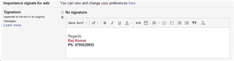 Girfa Babe Help How To Make Gmail Signature And Confidential Message