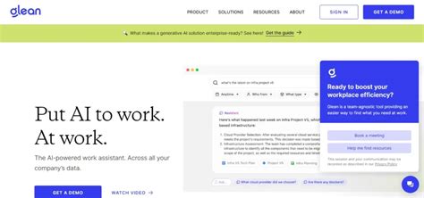 Glean Review Pricing Features And Alternatives