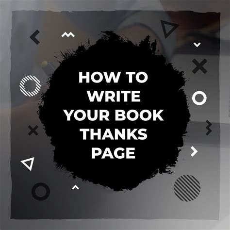 Acknowledgement Page In A Book Show Your Gratitude Adazing