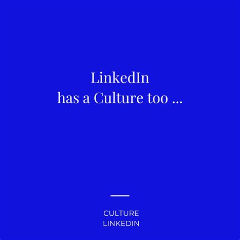 Baljit Kaur On Linkedin Linkedin Has A Culture From A User Perspective Culture Is About How