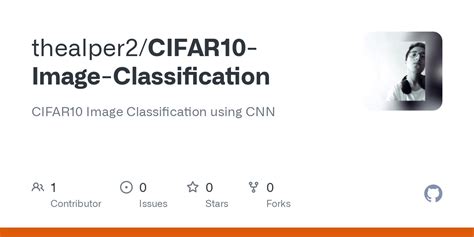 Github Thealper2 Cifar10 Image Classification