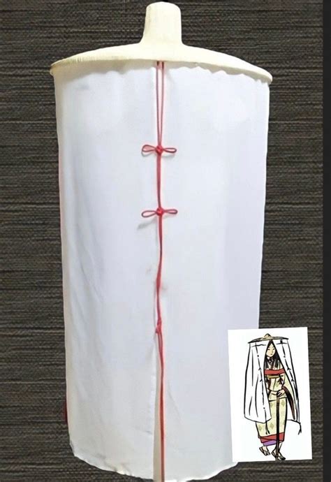 Japanese Traditional Ichimegasa Hat Bamboo Hat Umbrella Kasa With Veil