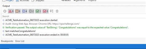 activity verifycontrolattribute does not generate output test cloud