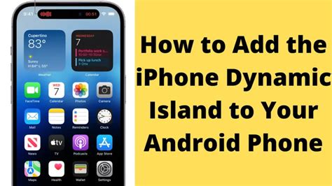 How To Add The IPhone Dynamic Island To Your Android Phone Android Hire